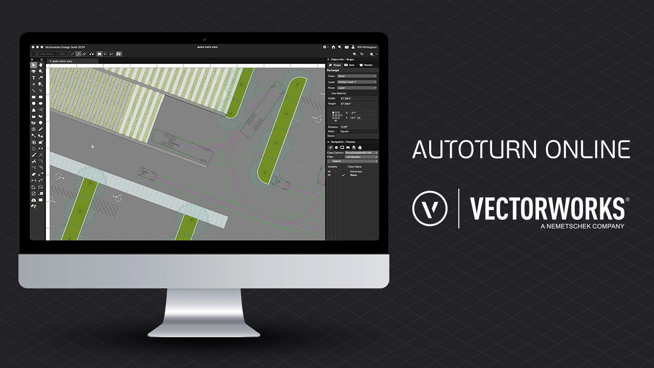 AutoTURN dans Vectorworks | Design Express